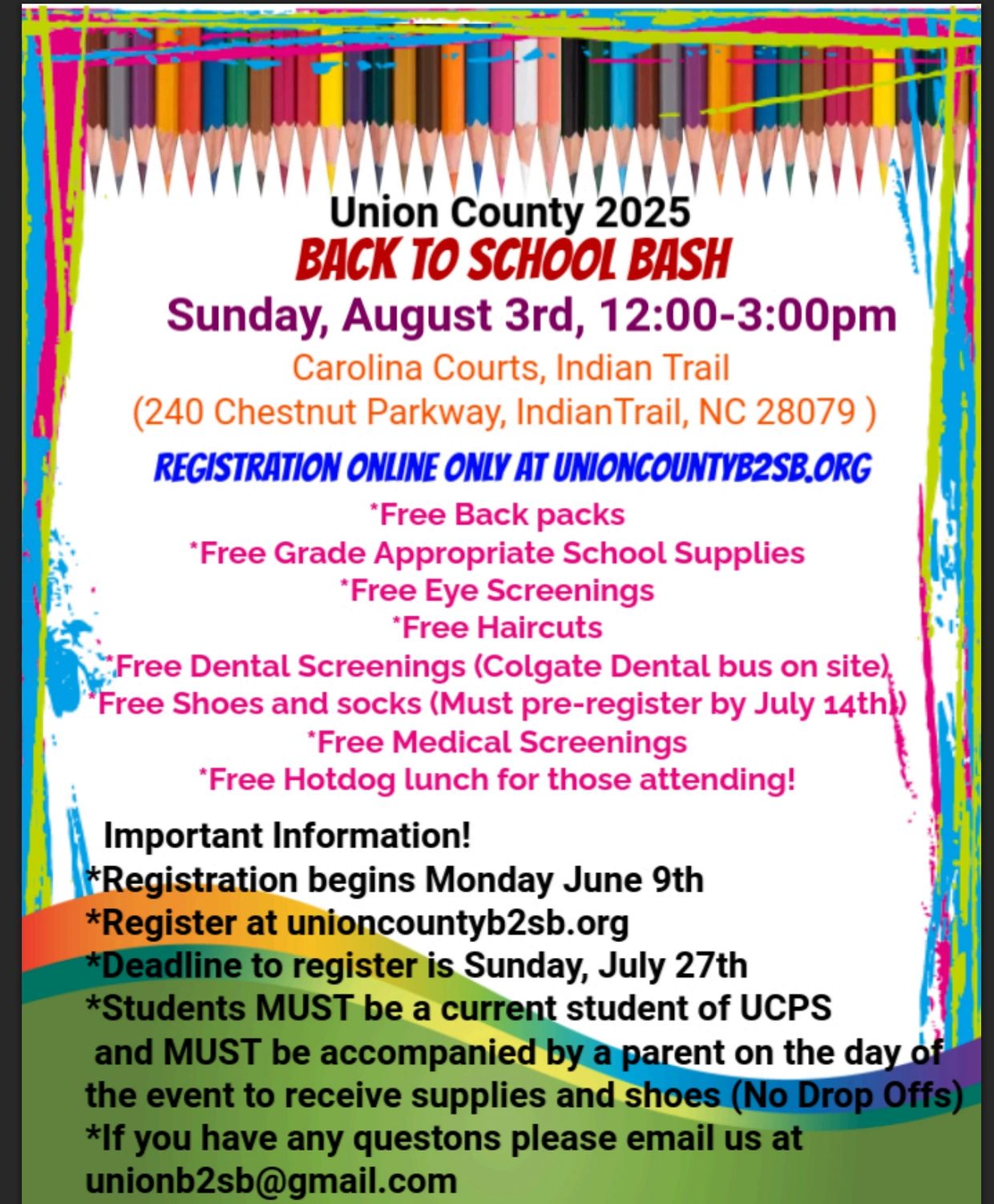 Union County Back2School Bash